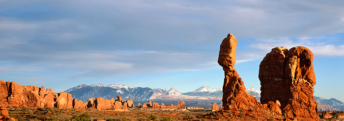 Balanced Rock and Window View | Arches National Park, UT | Thomas ...