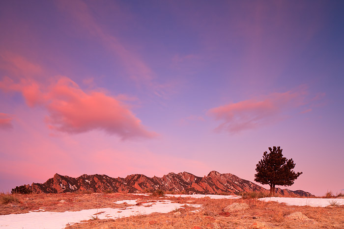 Doudy Draw Winter Sky | Boulder, Colorado | Thomas Mangan Photography ...