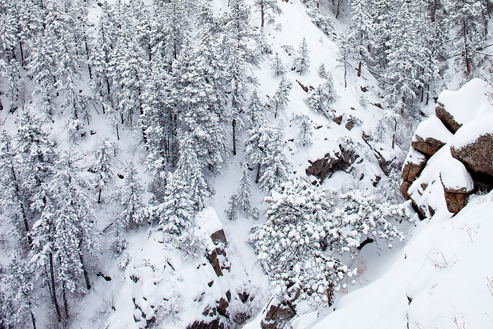Gregory Canyon In White | Boulder, Colorado | Thomas Mangan Photography ...