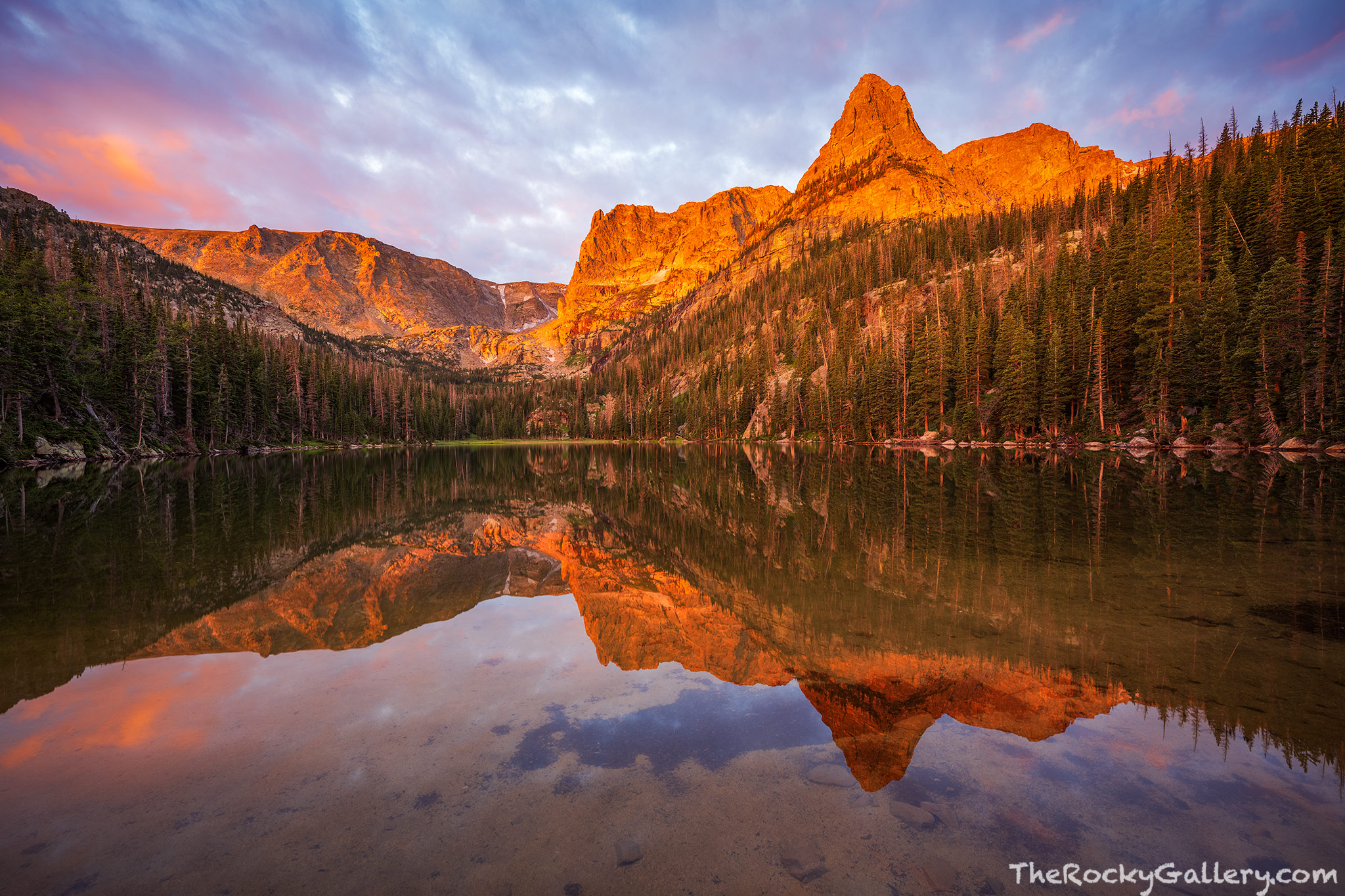 The Little Matterhorn and Odessa Lake | Rocky Mountain National Park, Colorado | Thomas Mangan ...