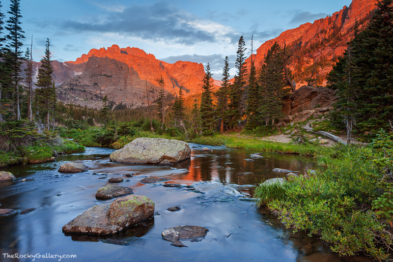 Sunrise on Loch Vale | Rocky Mountain National Park, Colorado | Thomas Mangan Photography - The ...